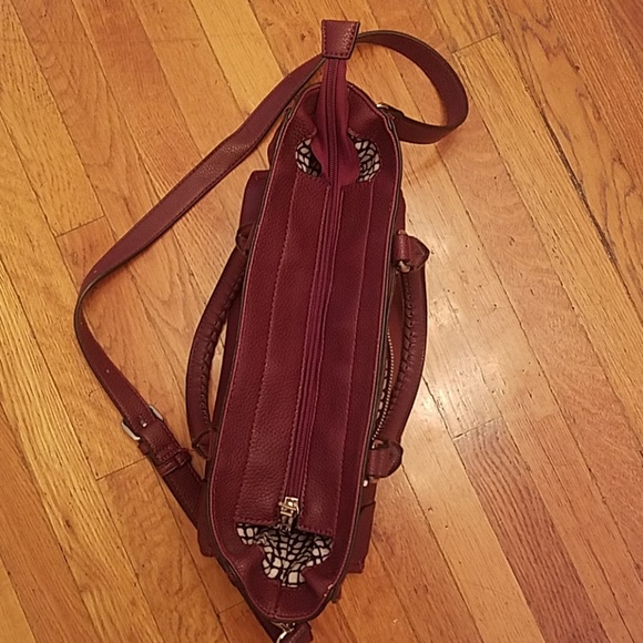Urban Expressions | Bags | Burgundy Satchel From Urban Expression ...